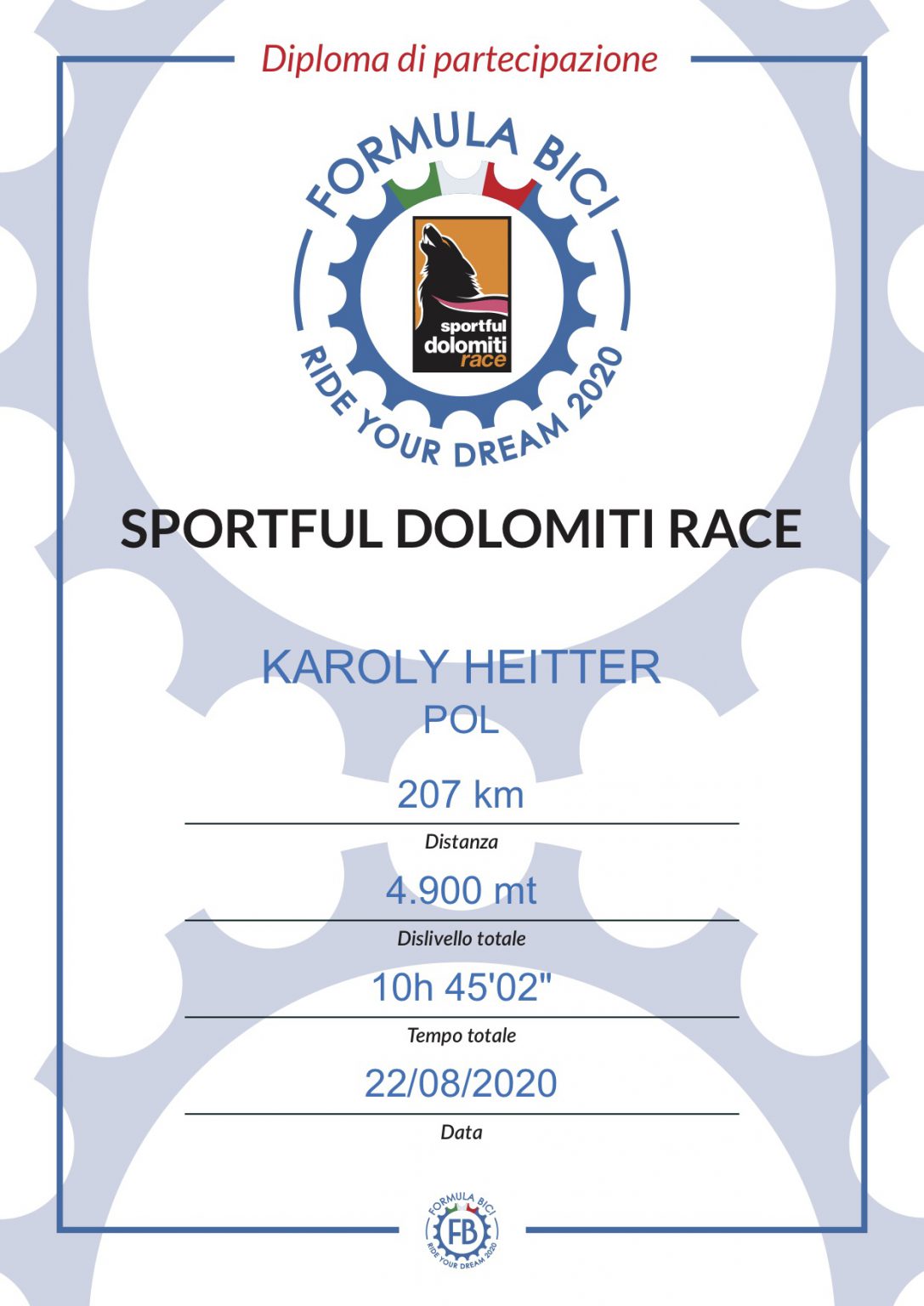 La SDR in Formula Bici RIDE YOUR DREAM - Sportful Dolomiti Race